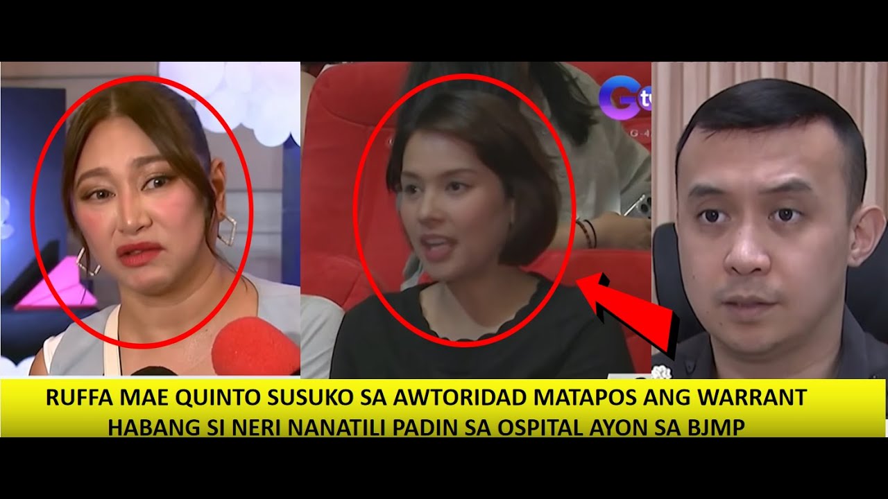RUFFA MAE QUINTO IPINAAARESTO NA SA BISA NG WARRANT OF ARREST/ HABANG ...
