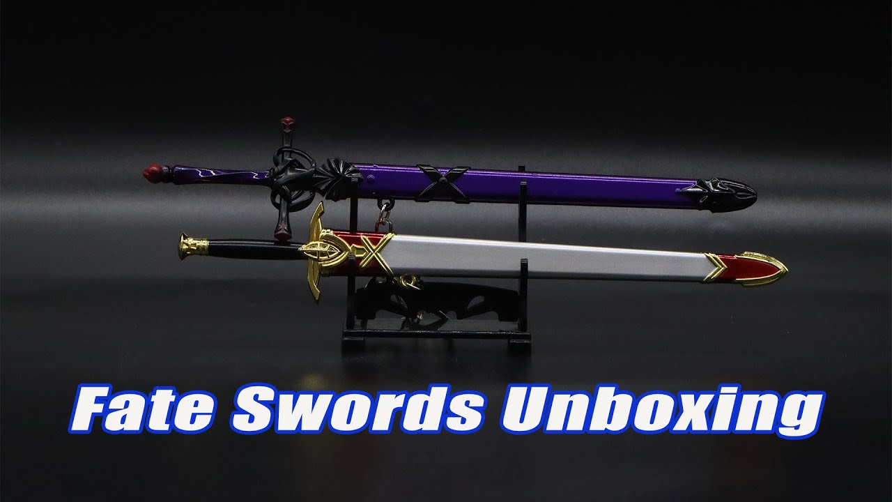 Fate Swords Unboxing-Joan of Arc Sword Sword of Astof - YouTube