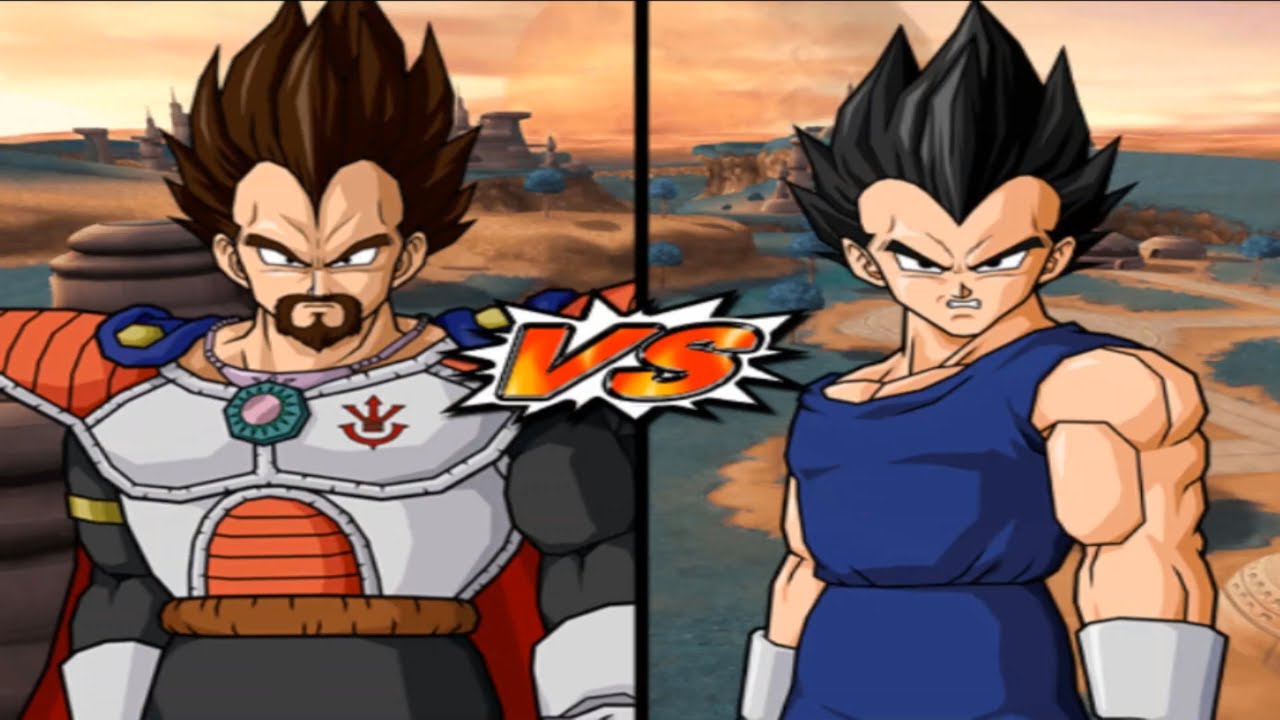 DBZ Budokai Tenkaichi 3 - King Vegeta VS Vegeta (End) - YouTube