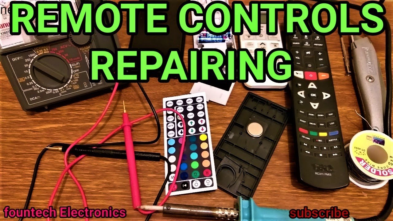 Remote Controls Repairing | https://youtu.be/G6K3JS1N8rU - YouTube