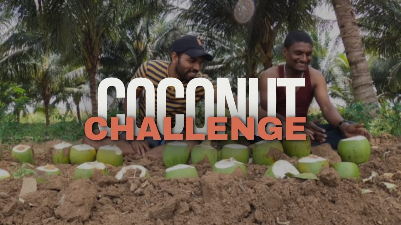 Tender Coconut Challenge🌴☀ | Fun Vlog🤯 | Part 1 - YouTube