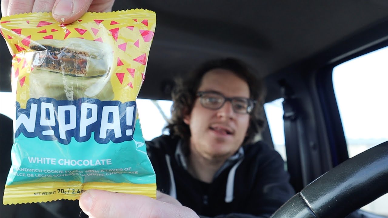 Woppa! White chocolate cookie | review - YouTube
