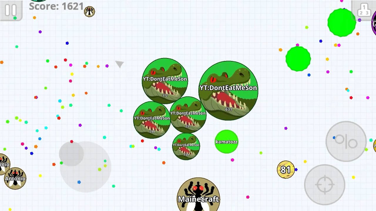 How to get to leaderboard on agario mobile|Best Video quality now|New ...