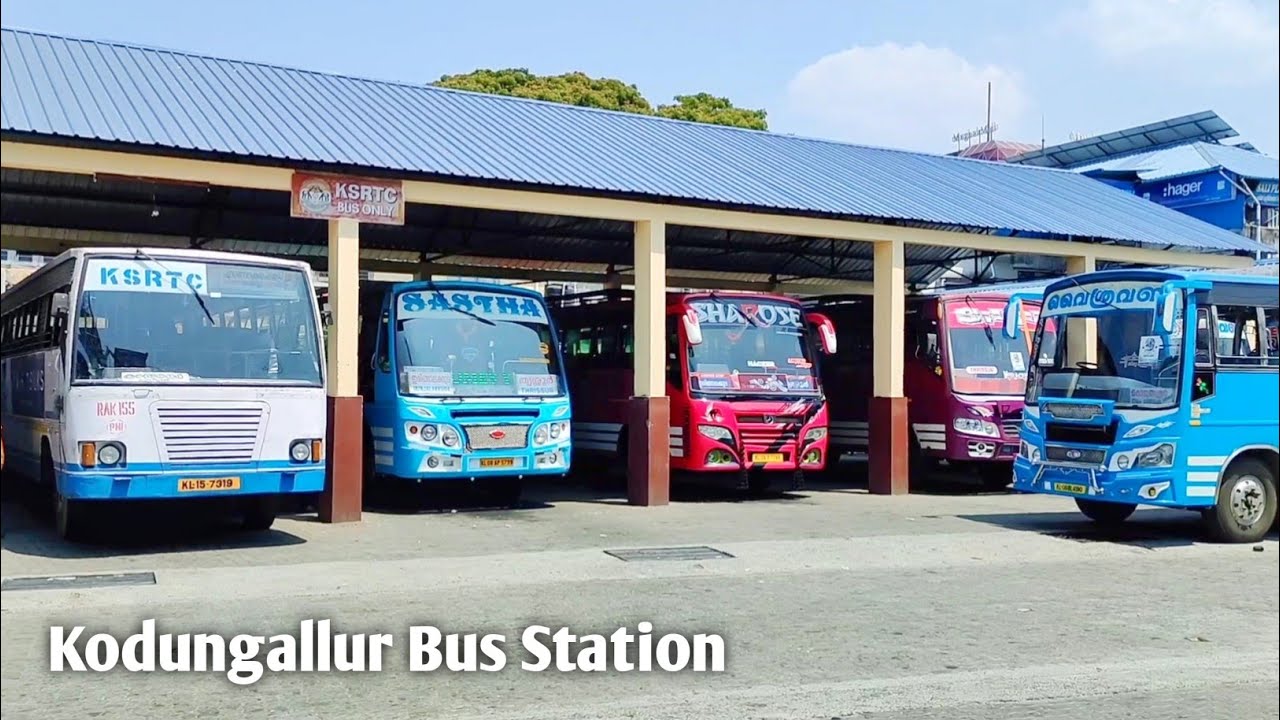 Kodungallur Bus Stand, Thrissur District, Kerala - YouTube