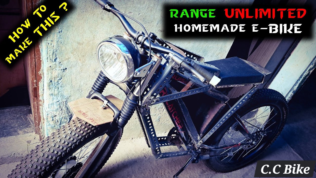 Diy Futuristic Electric Cycle | 😱 How to Make Electric cycle | Project ...