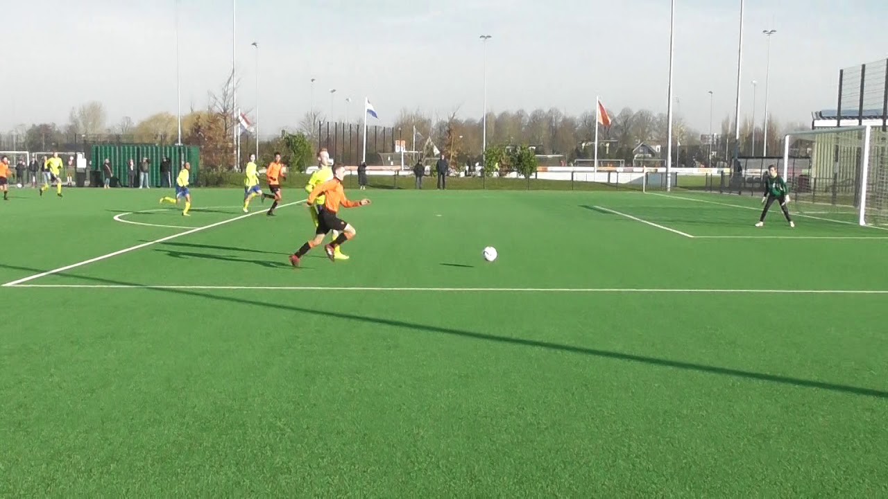 16 feb 2019 VV De Meern O16-1 - Legmeervogels O16-2 beker 4-0 Doelpunt ...