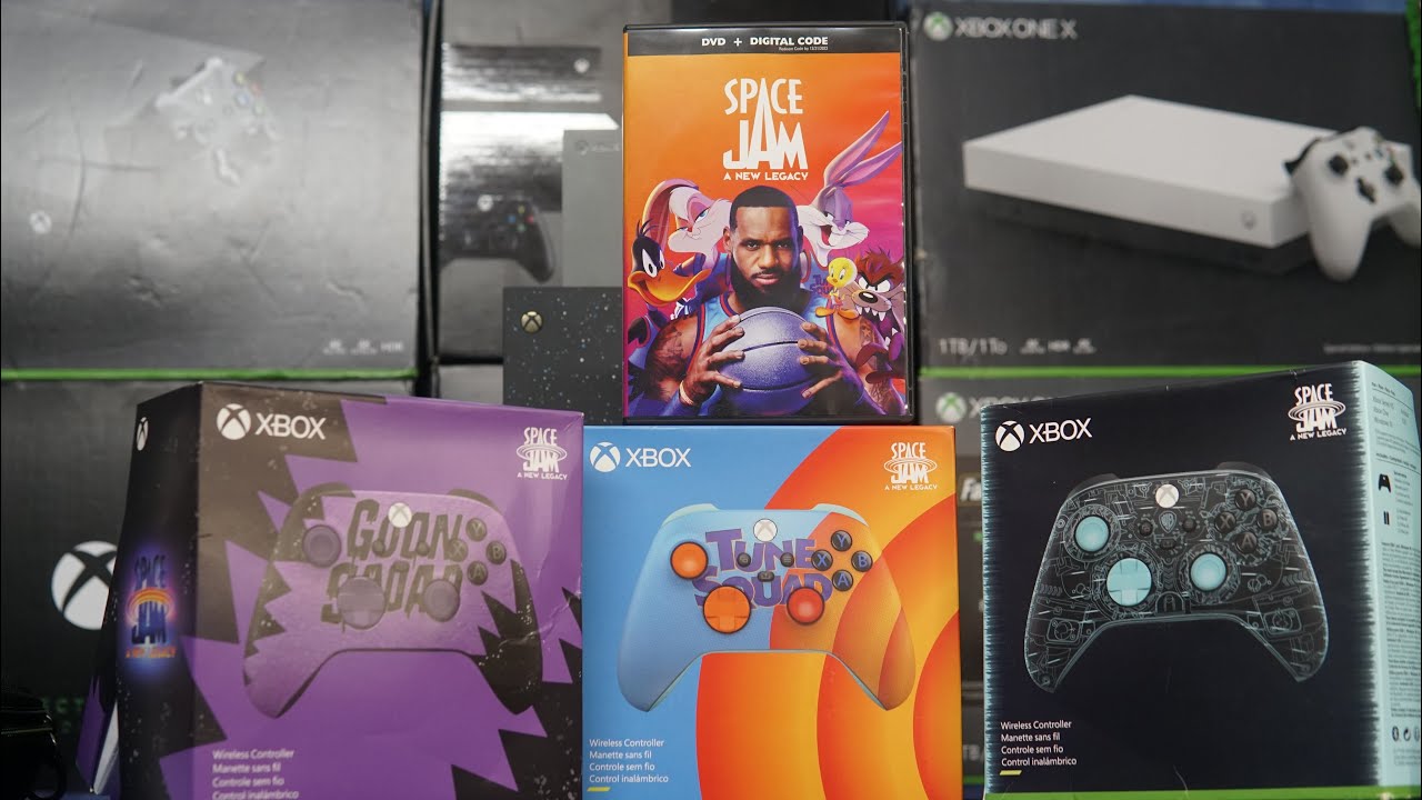 Reviewing the Space Jam: A New Legacy Xbox Series Controllers - YouTube