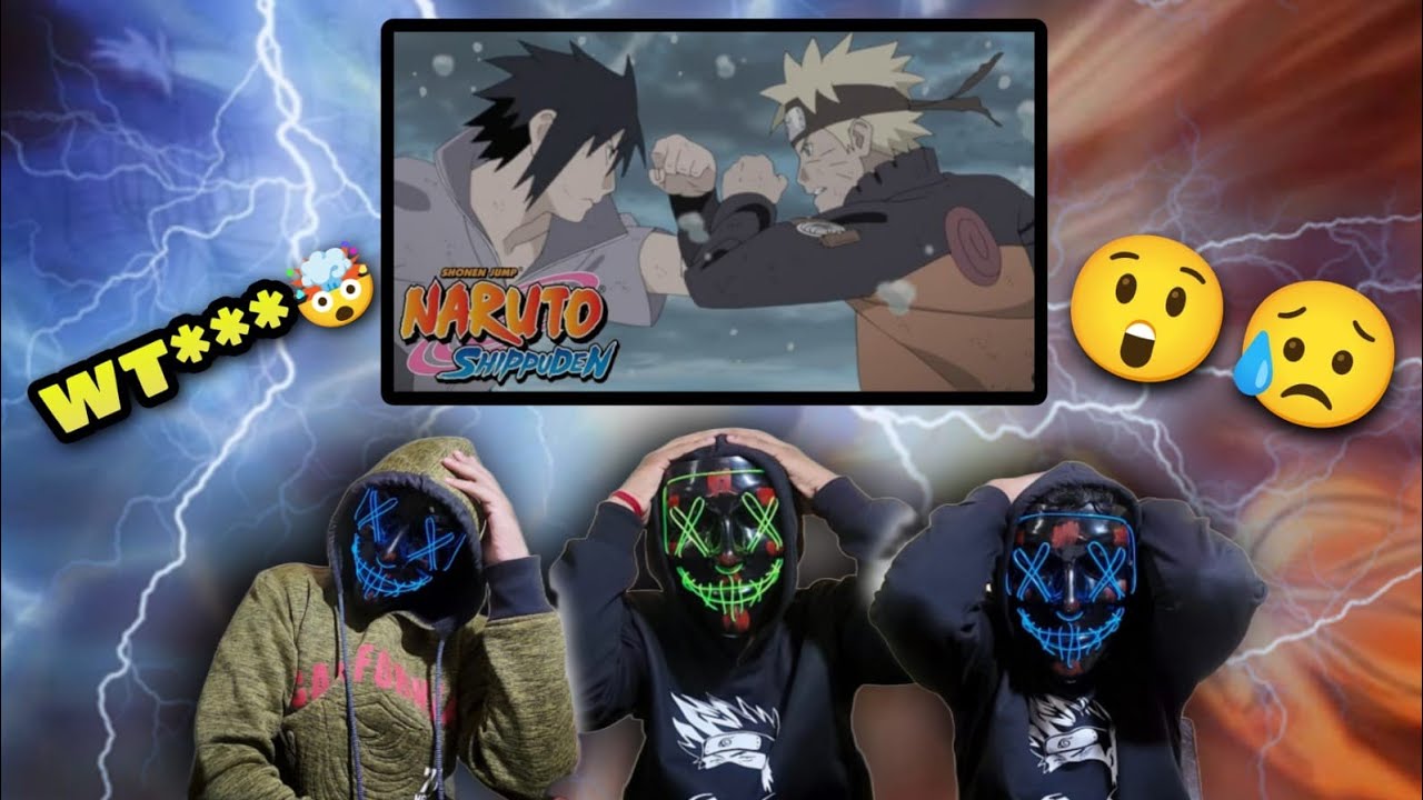 Naruto Shippuden Fight Reaction By Masked Reactions || Anime Fight ...