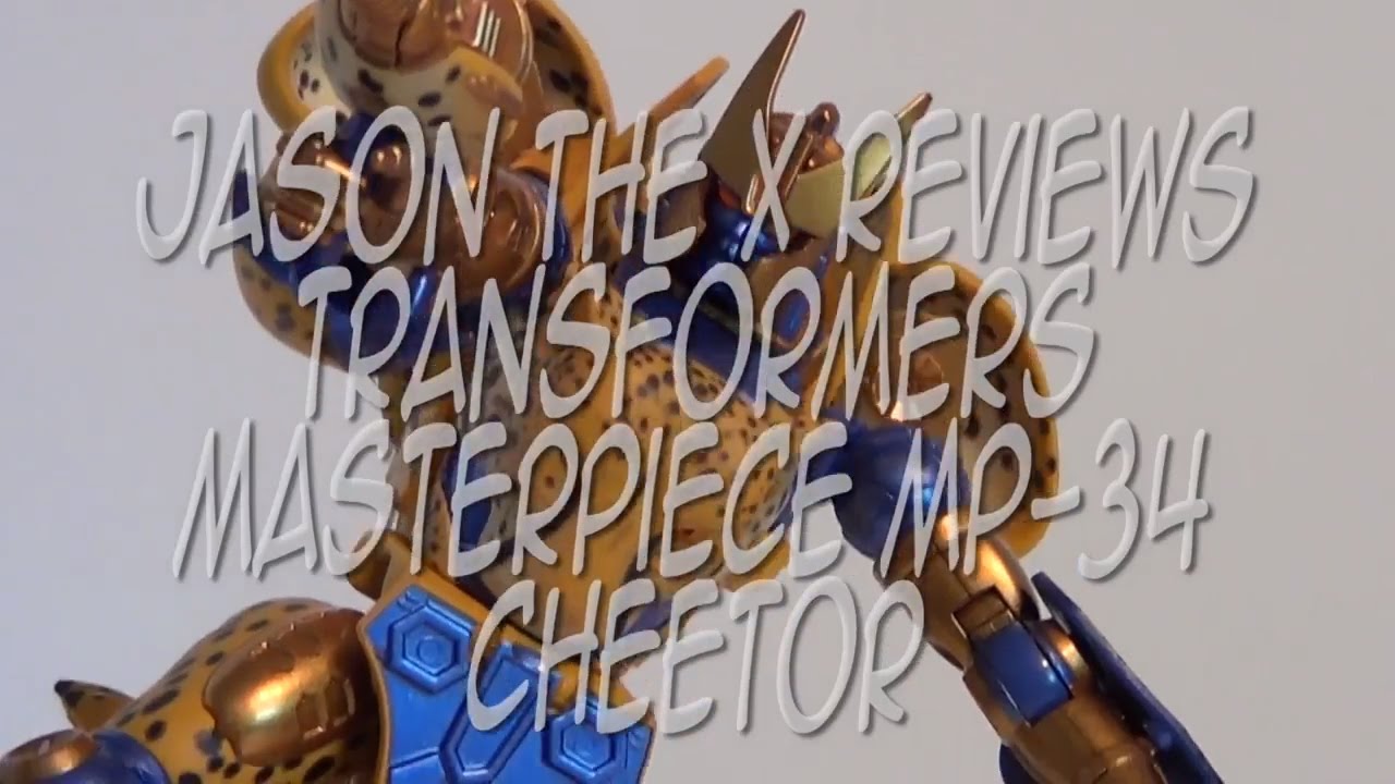 Transformers Masterpiece MP 34 Cheetor Review - YouTube