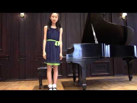Sabrina Chan's Piano Recital, 6/18/16