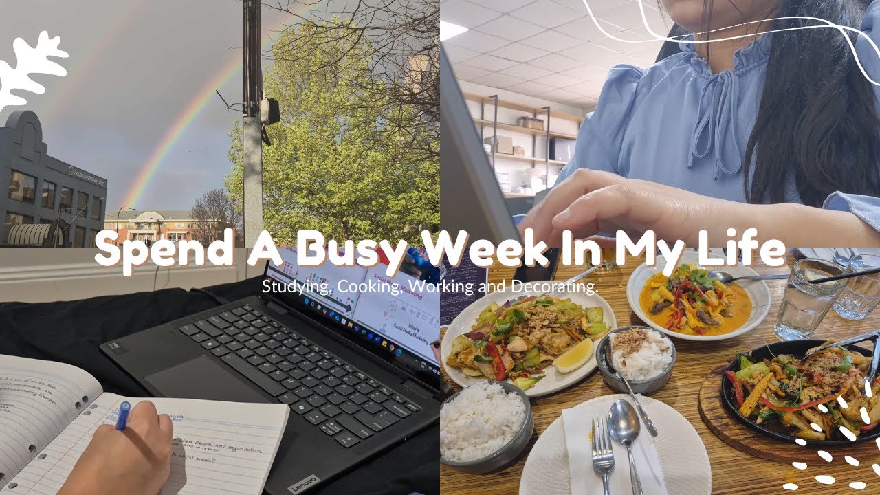 Busy Week In My Life Vlog🥞🤍 | Internship, Cooking, Being Productive ...