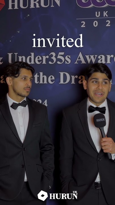 Simmy and Jhai Dhillon - Hurun UK Under30s Awards - YouTube