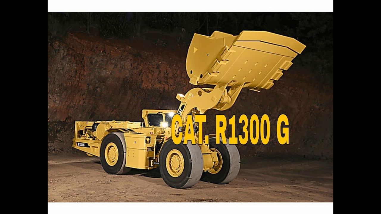 OPERACION Y CARGUIO SCOOPTRAM CAT R1300 G AL DUMPER - YouTube