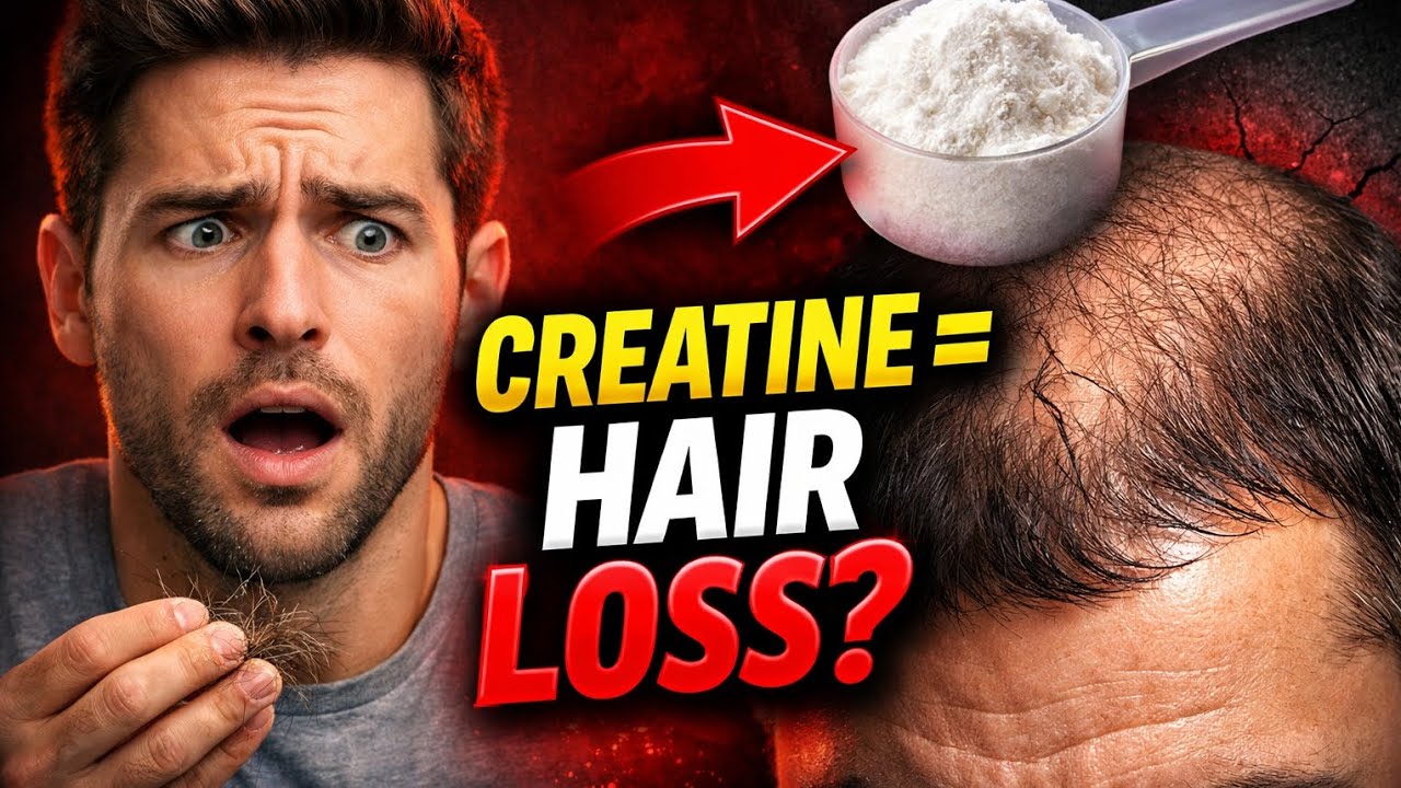 Creatine = Hair Loss? The Truth About DHT & Baldness! - YouTube