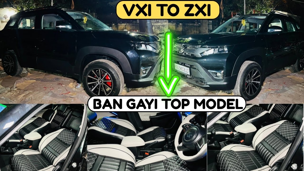 Maruti Suzuki Brezza Vxi Modification With Price | Brezza Vxi Modified ...