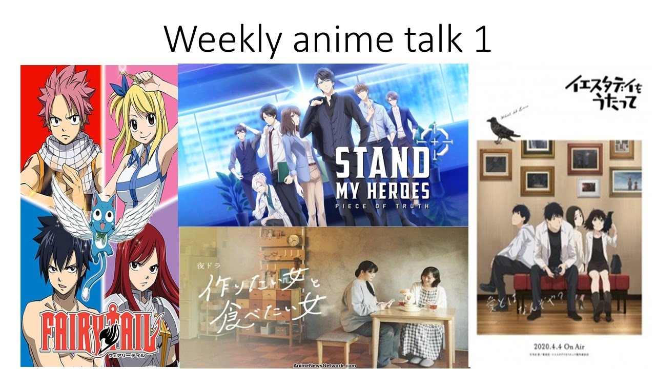 Weekly Anime Talk 1 - YouTube