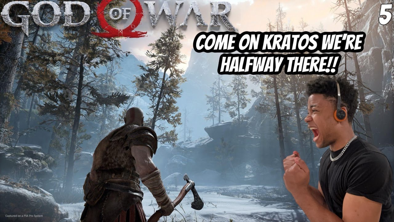 HALFWAY THROUGH THE JOURNEY (I THINK) *GOD OF WAR 2018*! (Try to stay ...