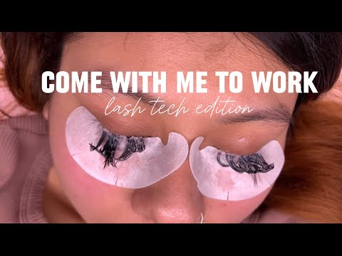 How Lashes Lead the Way: My Day as a Lash Tech! - YouTube