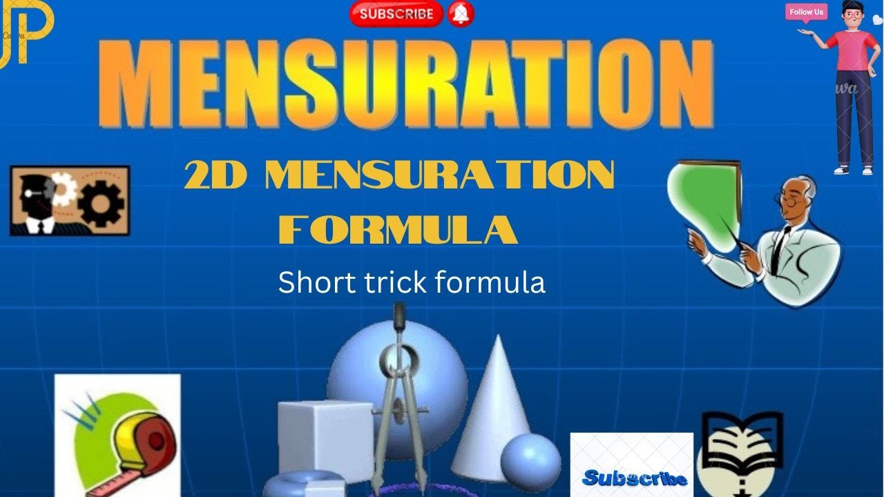2D Mensuration formula - YouTube