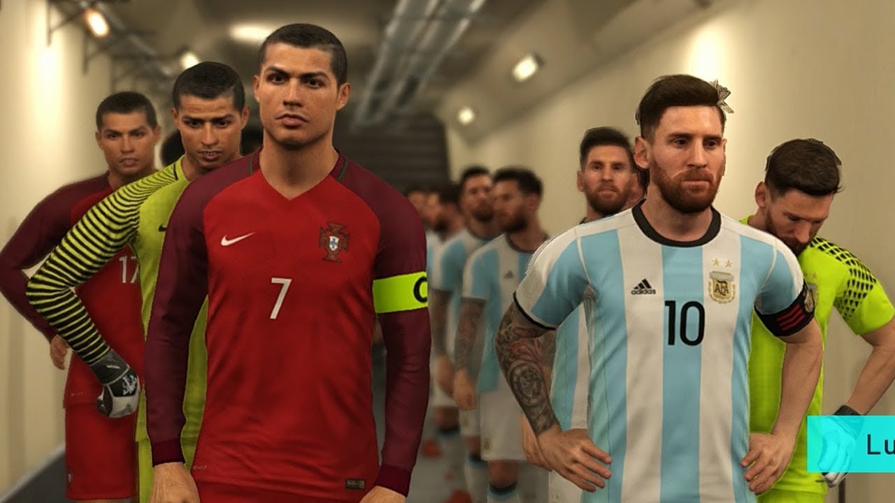 11 MESSI VS 11 CRISTIANO RONALDO ! Partite Epiche! - YouTube