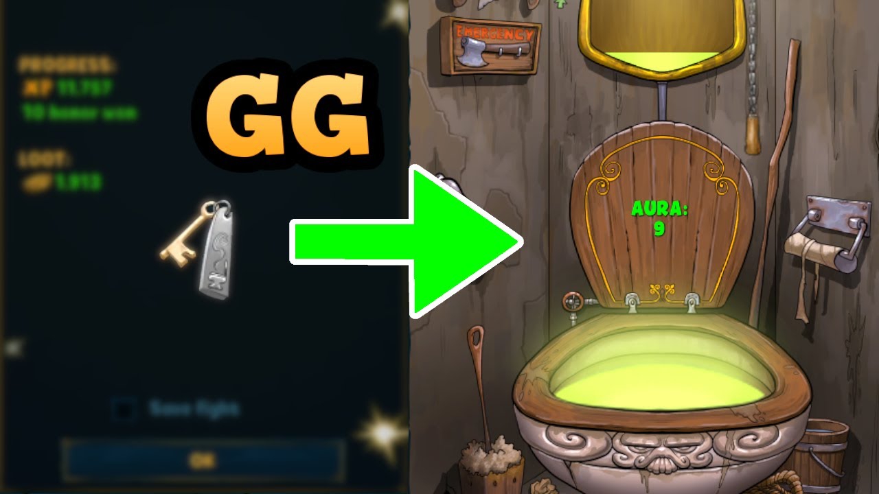 How to play TOILET in Shakes & Fidget! - YouTube