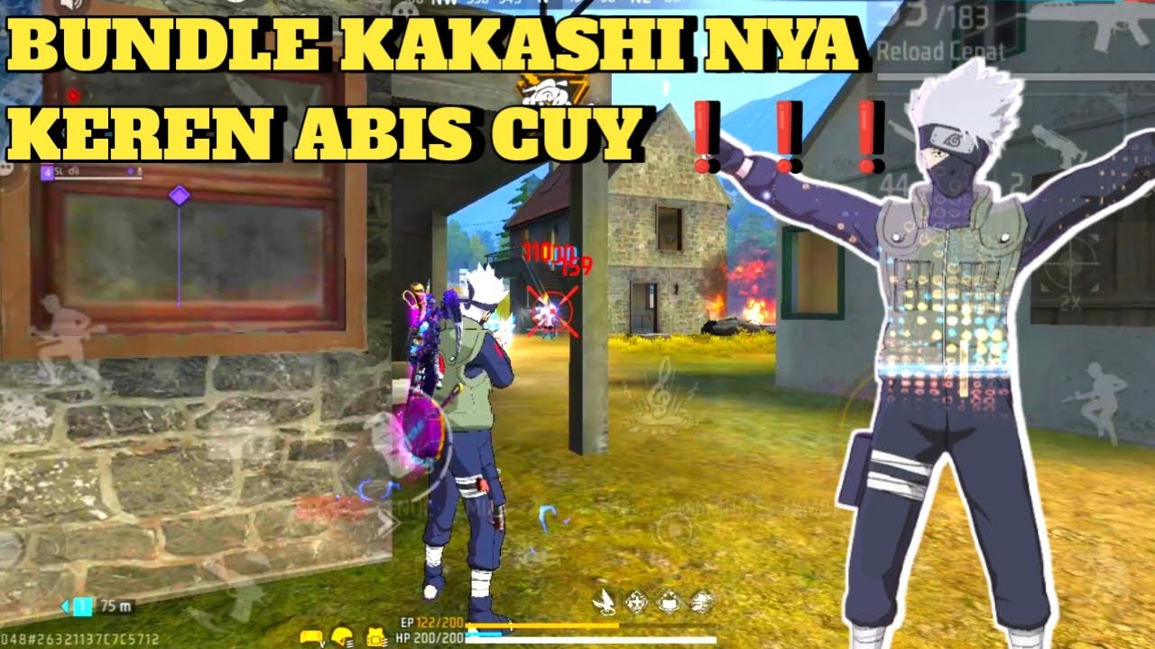 REVIEW BUNDLE KAKASHI YANG KEREN ABIS FREE FIRE - YouTube