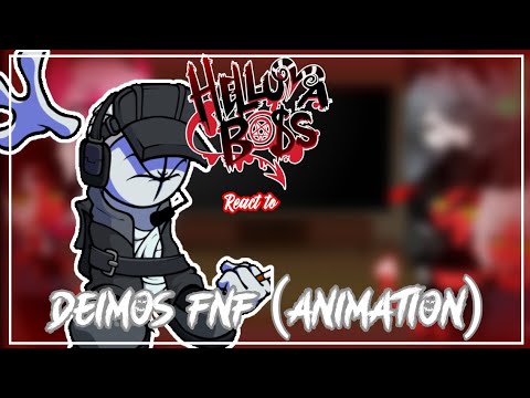 Helluva Boss React to DEIMOS FNF (Animation)||Misoon_Kun|| - YouTube