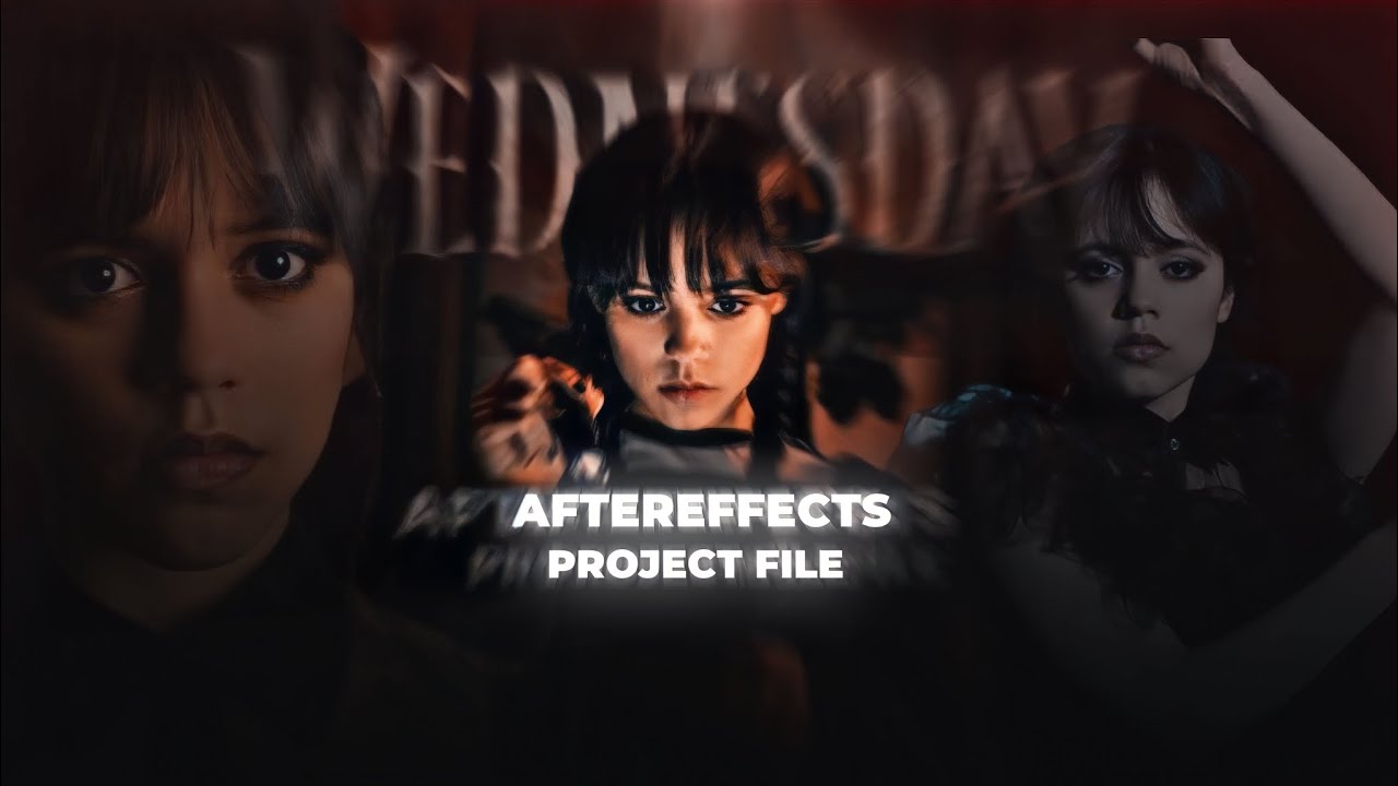 Wednesday Addams💜 Edit - Project file Aftereffects - YouTube