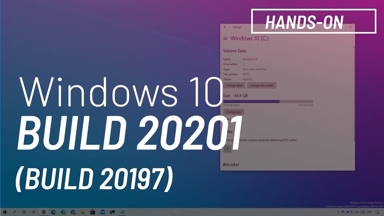 Windows 10 build 20197 (20201): Disk Management, DNS over HTTPS, high ...