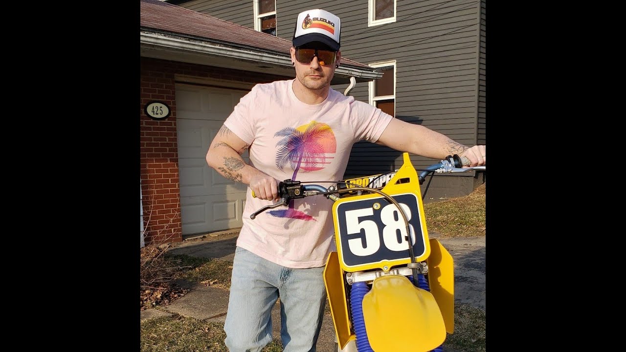 1st ride on my 1986 Suzuki RM250 - YouTube
