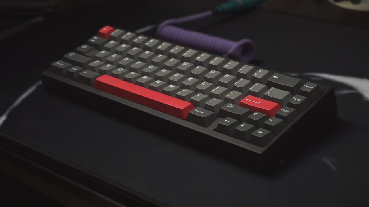 Keycult no.2/65 + Gateron Black Inks (w/ Brass Plate) Typing Sounds ...