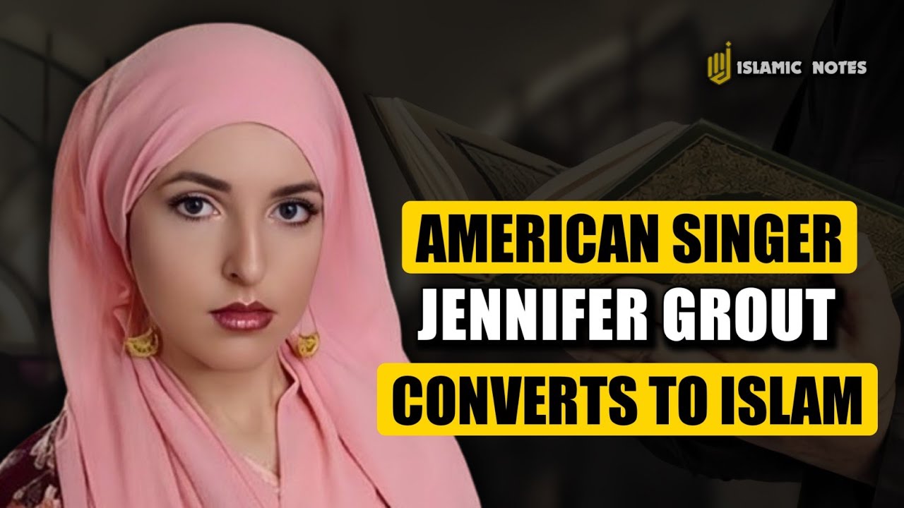 American Singer Jennifer Grout Convert to Islam & Became Famous the Arab World - YouTube