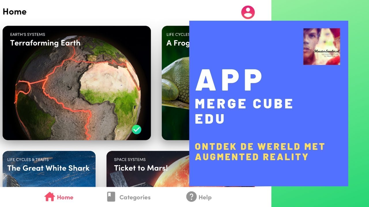 Merge Cube Explorer Edu app - Ontdek de wereld met Augmented reality ...