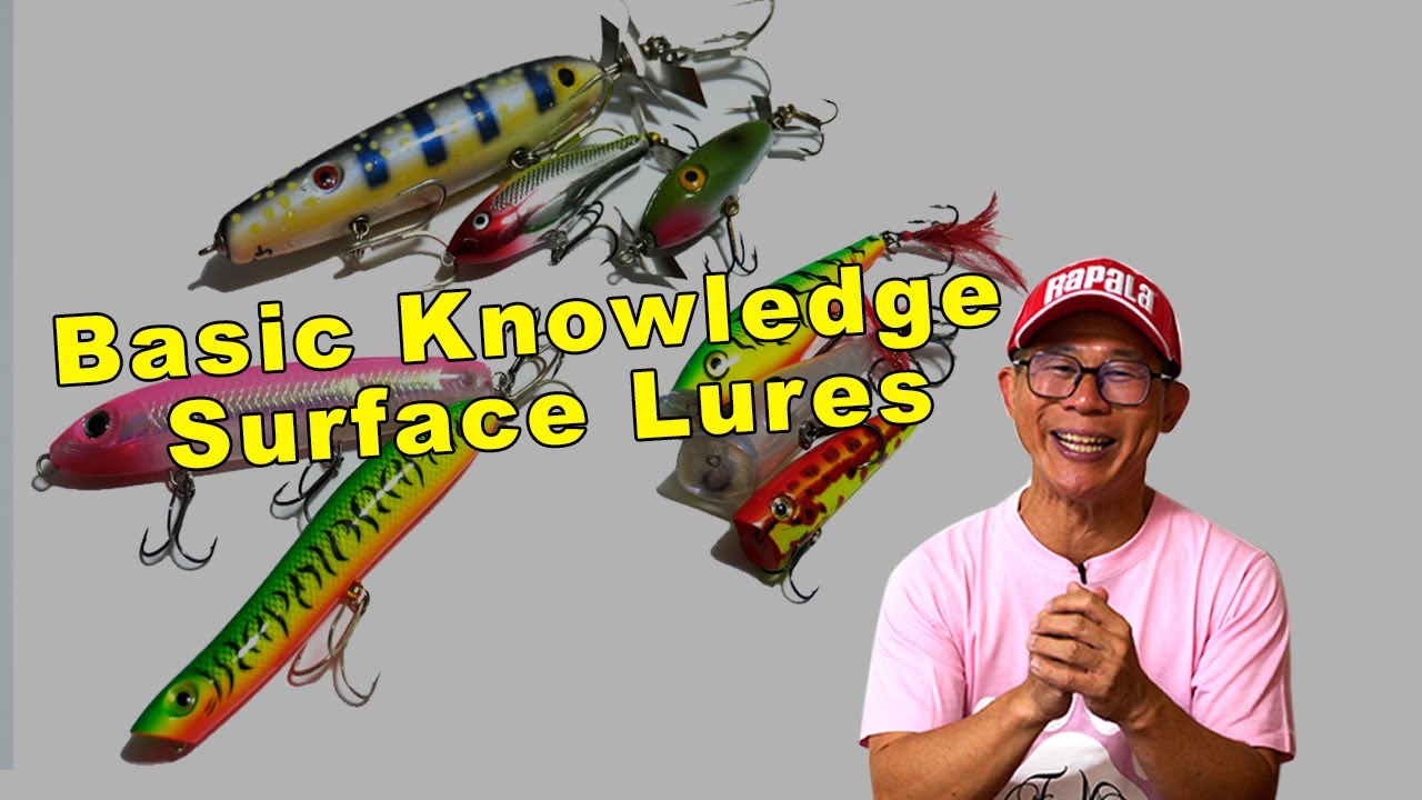 Basic Knowledge of Surface Lures - YouTube