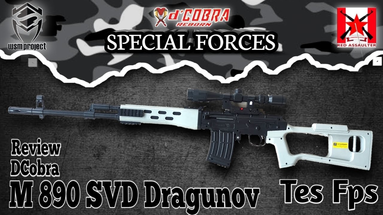 Review Dcobra M890 SVD Dragunov Special Force - YouTube