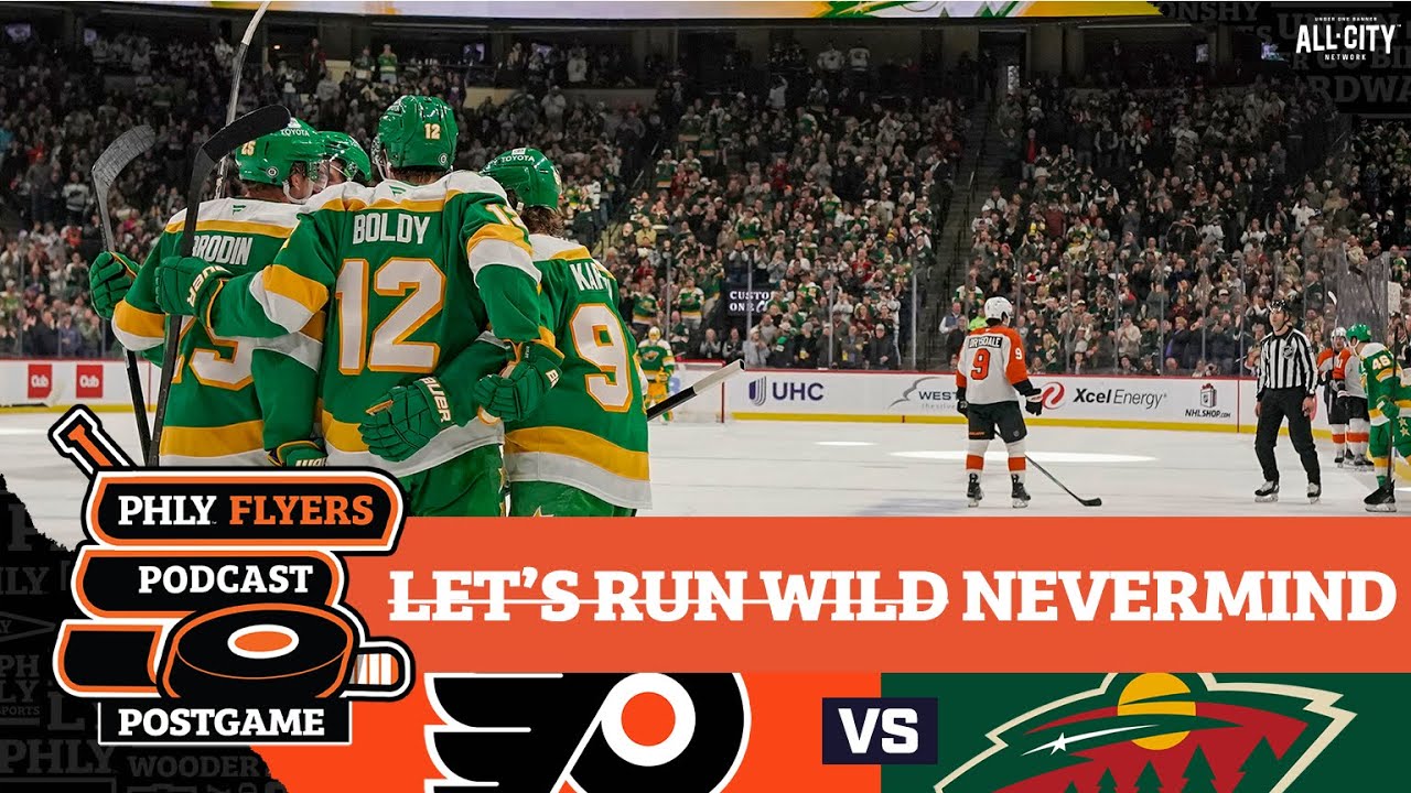 PHLY Flyers Postgame: Kaprizov, Fleury push Wild to win - YouTube