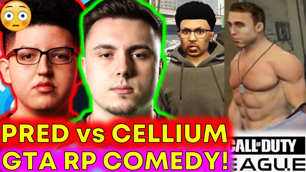 Pred vs Cellium DRAMA: Comms Clowned, GTA Fight!! 🤡🥊 - YouTube