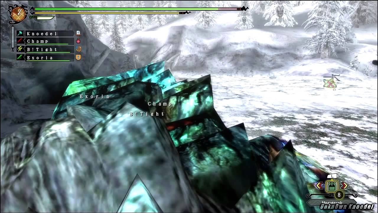 Let's Play Together: MH3U - Jade Barroth / Unheils Gigginox [HD] - YouTube