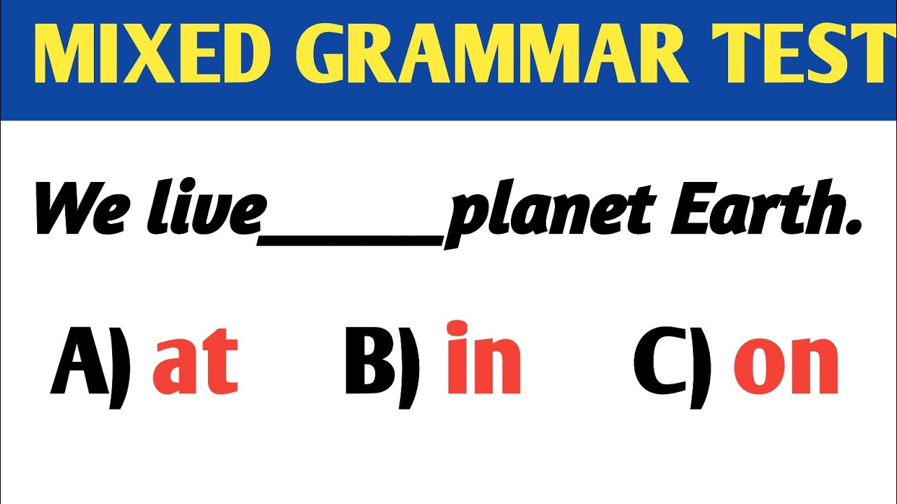 You Know Grammar? Take the Test! 🤔. "Challenge Your Grammar Knowledge ...