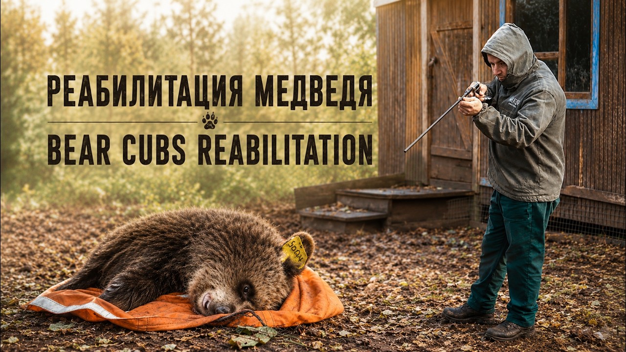 Пажетнов Вася и медвежата, часть 2 Pazhetnov Vasya & bear cubs, part 2 ...