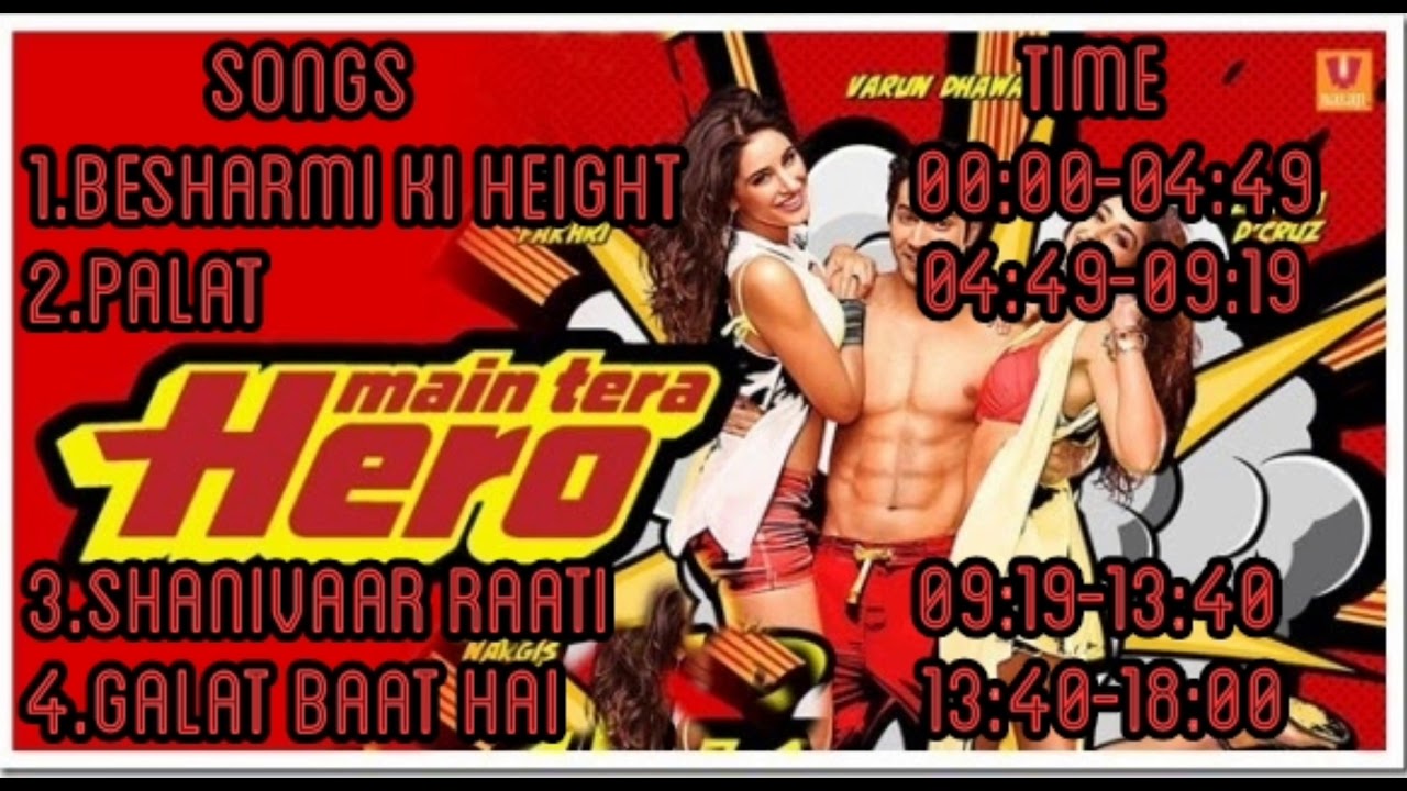 Main Tera Hero Full Songs (Jukebox) || Varun Dhawan, Ileana D'Cruz ...