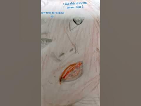 Glow up drawing time - YouTube