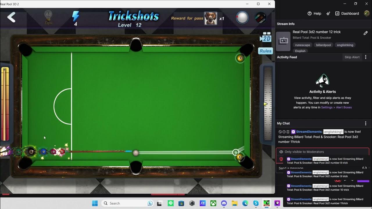 Real Pool 3d2 number 12 trick - YouTube
