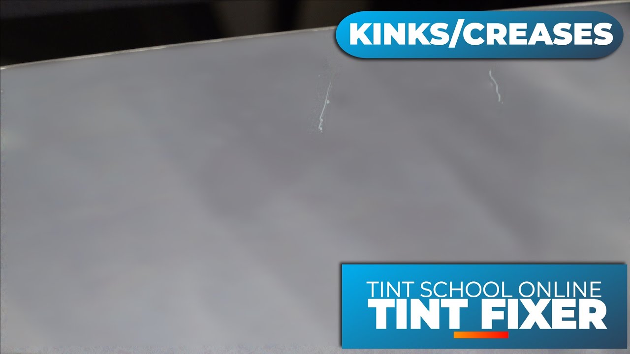 Tint Fixers - KINKS & CREASES - Installing - Side Windows - How To Tint ...