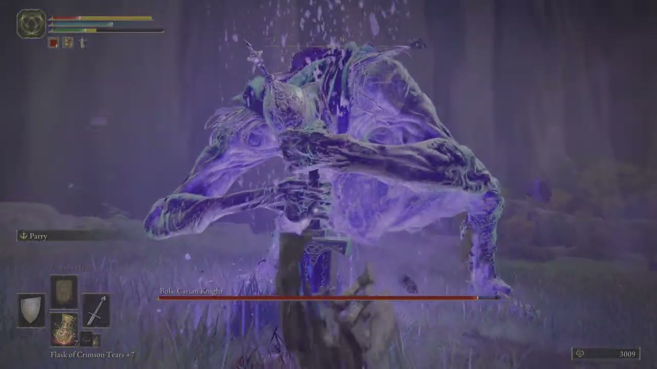 Elden Ring - Bols, Carian Knight Boss Fight - YouTube