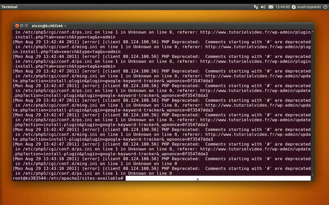 Protéger Un Serveur Web Apache2 Avec Suexec Et Suphp Youtube