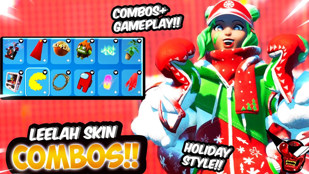 *NEW* LEELAH SKIN Holiday STYLE! | Best Combos | Gameplay | Before You ...
