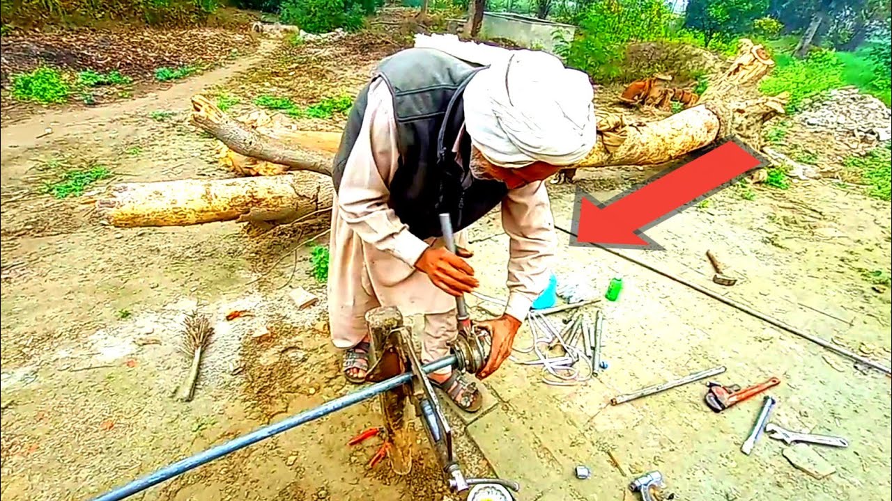 Village Calture Plumber working in the village - YouTube
