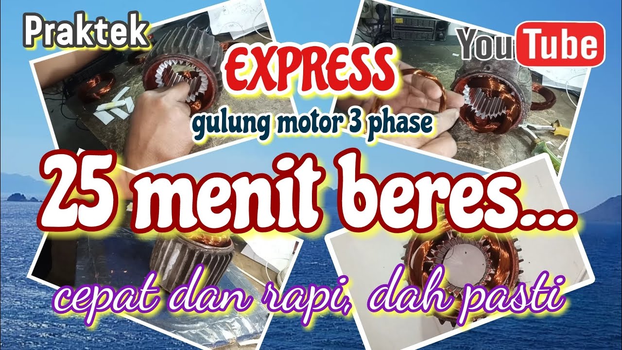 Gulung motor , Bisa cepat kok... - YouTube