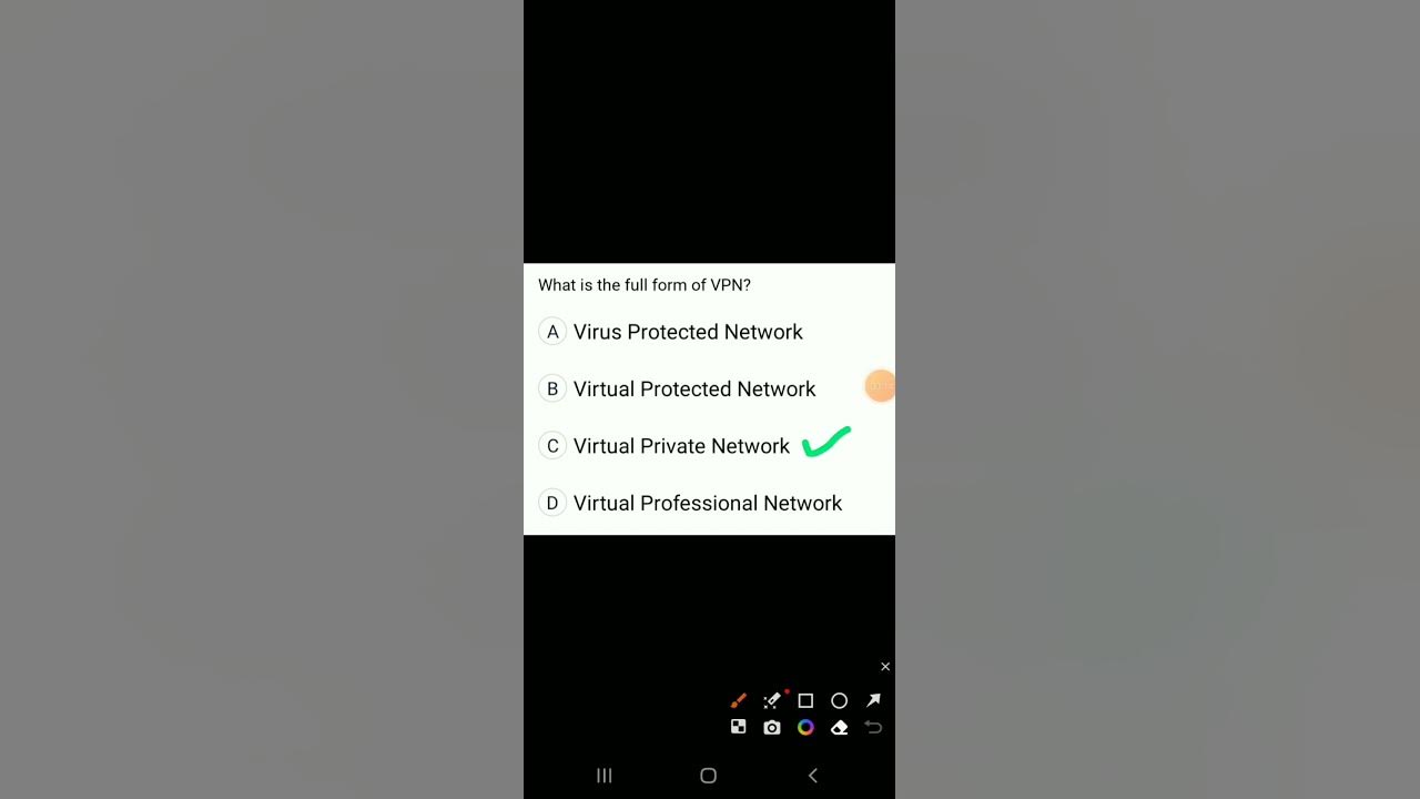 Full form of VPN ? #shorts #faming zhe #computer - YouTube
